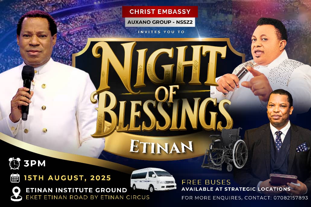 Night of Blessings - Etinan | Christ Embassy Auxano Group